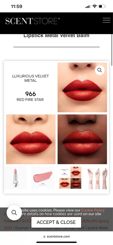 Новая Алая Помада Guerlain Rouge G