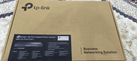 Poe+ Tp-link Poe28 port Gigabit Smart Switch
