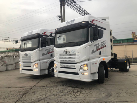 Тягач самосвал Faw truck