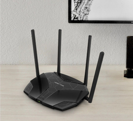 Роутер Mercusys MR70X AX1800 Wi‑Fi 6 (2 диапазона - 5Ггц и 2,4 Ггц) 
)