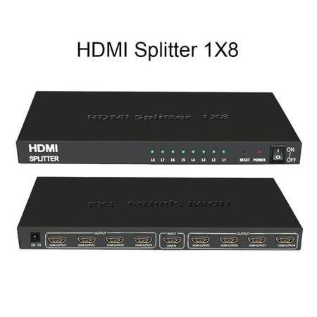 HDMI spliter 1x8