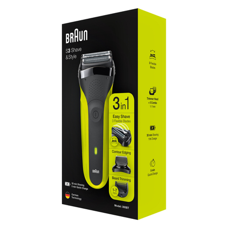 Электробритва 3в1 Braun Series 3 Shave&Style bt300