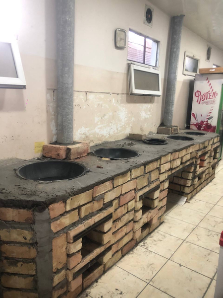 Летни кухния козон очок