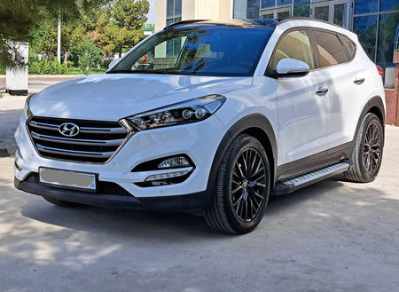 Hyundai Tucson 2015 г. Фулл, панорама. Своя!