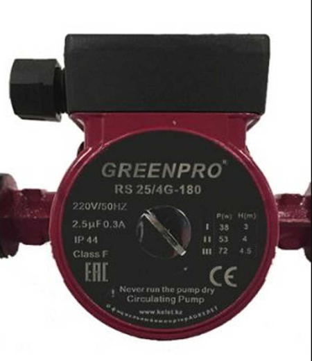 Циркуляционные насосы GREENPRO RS 15/6G