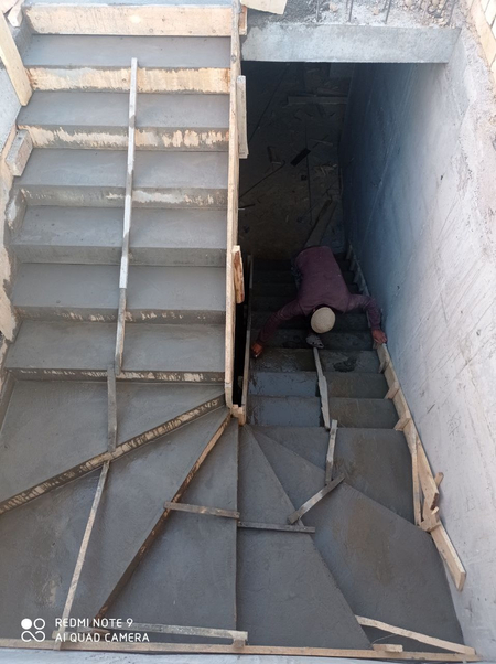 Beton zinalarni sifatli hamda mustahkam quyish hizmati
