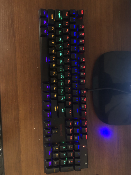 Redragon Rudra механика клава