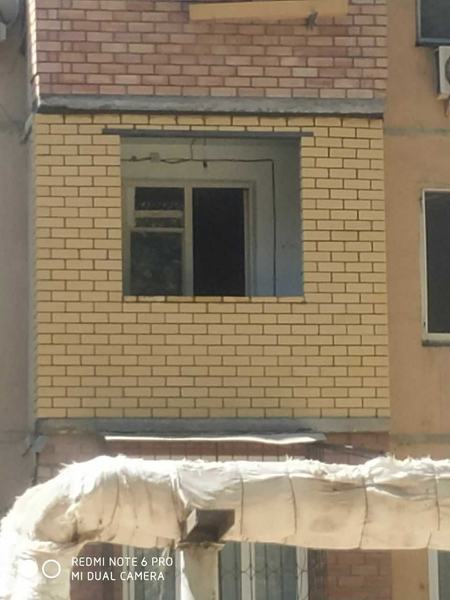 Кладка балкон ғишт абрисовка