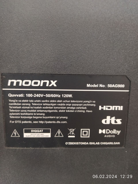 Televizor MOONX 50 ag900
