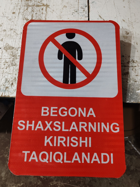 Yul belgilari qilamiz. Xar xil turdagi yul belgilari qilamiz
