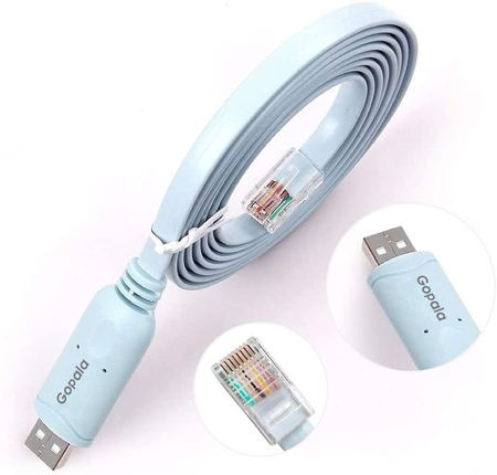 Usb rg 45/rs 232  console /консольный кабель,для Cisco, tp link и т.