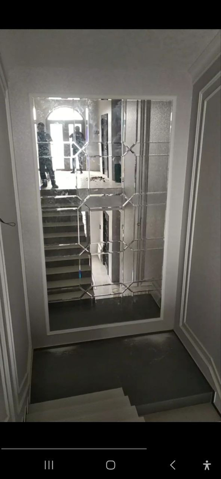 Rombik oyna dushga oyna Orgsteklo optom narxda
