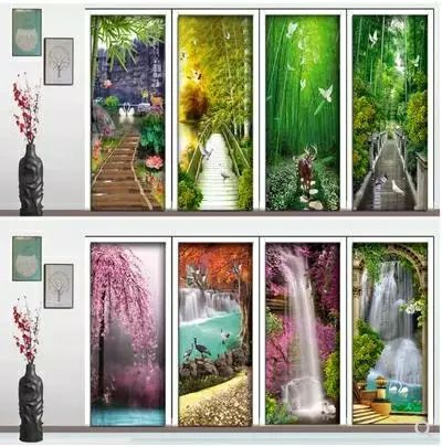 3d обои для стены, 3d пол