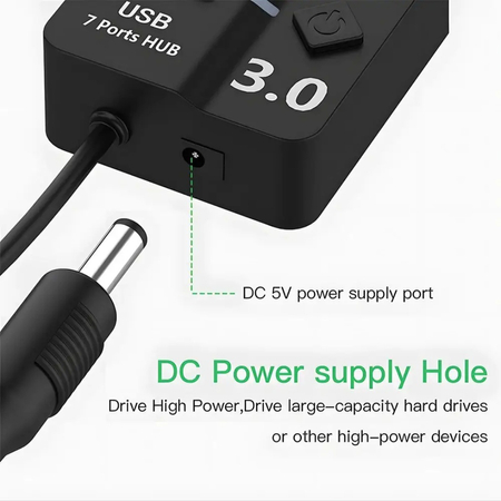 Usb hub разветвитель 7 портов!!! Usb 3.0