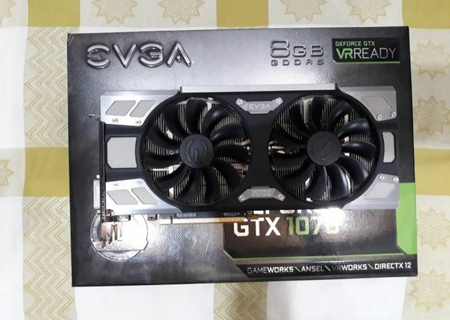 Видеокарта EVGA GTX 1070 FTW 8GB