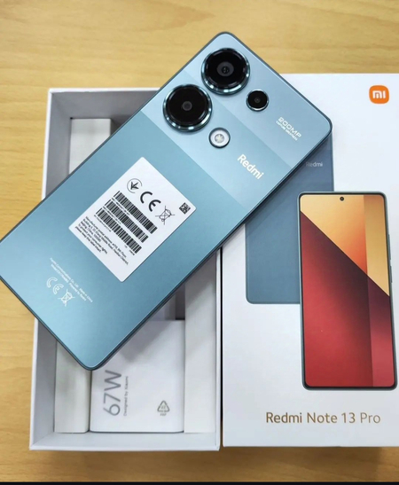 REDMI NOTE 13PRO 8/256 yengi tel bugun ochildi
