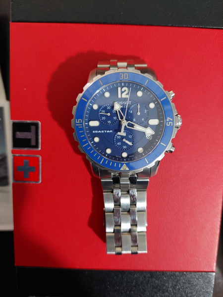 TISSOT SEASTAR 300m Divers Watch original.
