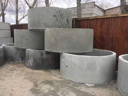Кольца КС, крышки ПП, днище ПН септика 1, 1.5, 2м.