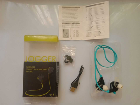 Беспроводные Bluetooth наушники Jogger для спорта