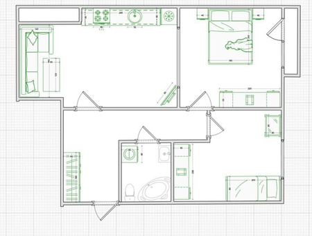 Nikitina Residence Продается 3 комнатная коробка Циолковский