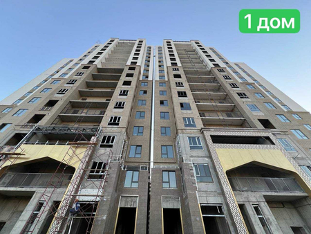 квартира 50,38м2 O'z Makon 10 этаж в 16 этажном доме (дом 2 линия 2)