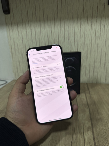 Iphone 12 pro Max 256 tali karobkali