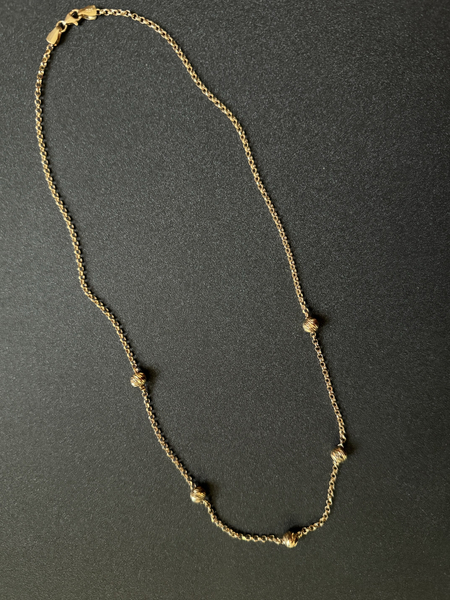 Sepochka 585 probada 5,08 gr turetskiy tilla