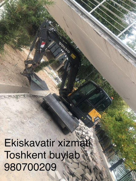 Ekiskavatir Xizmati 24/7 katlavan Transhe uy buzish planirovka