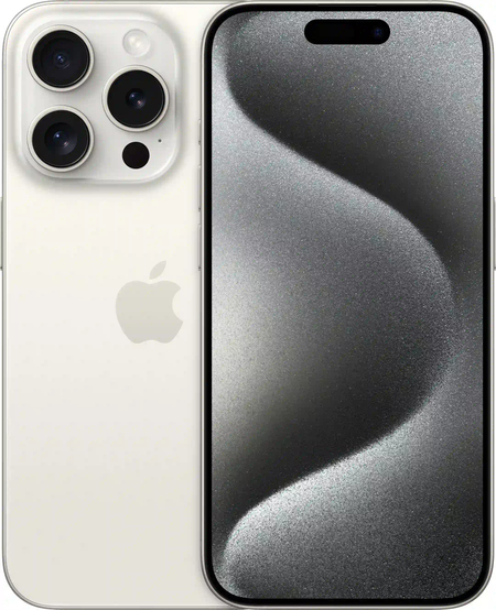 Paket ochilmagan Iphone 15 pro 128gb white titanium