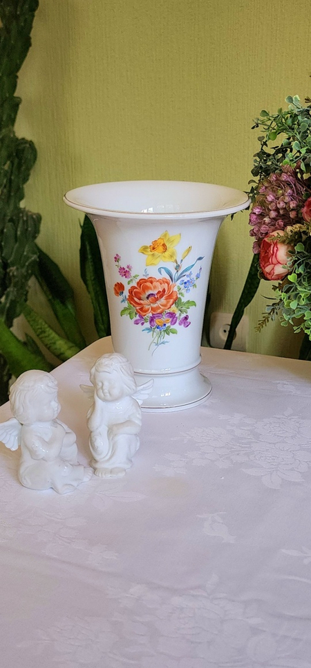 Старинная ваза Meissen