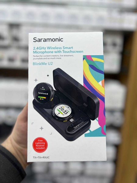 Микрофон Saramonic B100 B1 Mikrofon microphone iphone Samsung Camera