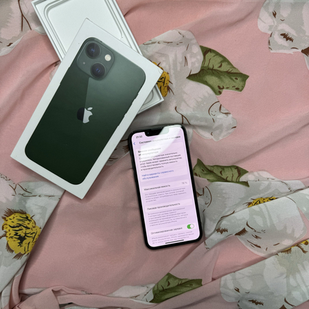 iPhone 13 mini Green 128gb 78%radnoy
