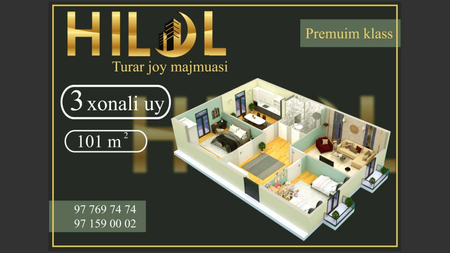 Продаётся 3/5/7 на Тимур Малике. Новостройка