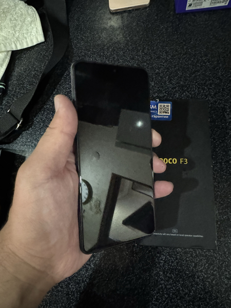 poco f3 pamit 8.256g holati zor karopka dak bor