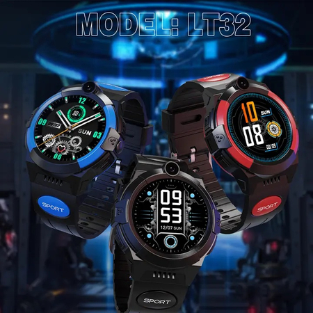 Kidswatch gps Умные часы LT32 2023 для детей, 4G, 500 мАч