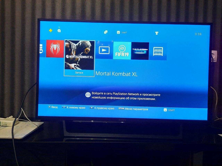 Приставка SONY PlayStation 4 Slim. Модель CUH-2216A, 500GB Jet Black