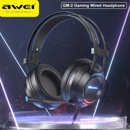+ДОСТАВКА! Игровые проводные наушники Awei GM-2