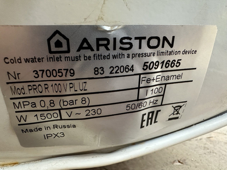 Ariston xolati yaxshi
