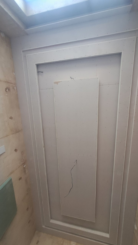 Gipsa kardon tarke laminat plastik dekor