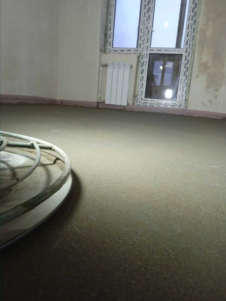Пол сухая стяжка