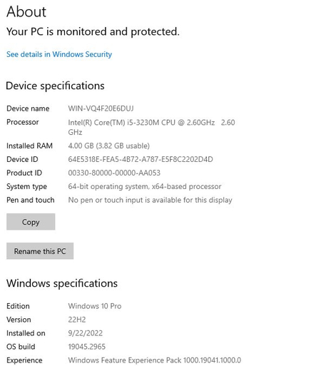 Ноутбук Acer Aspire
