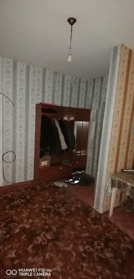 62 кв метра. Двух комнатная.