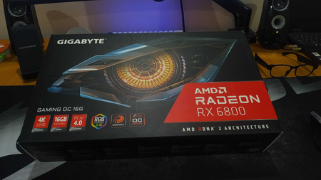Продам очень мощная и производительная  видеокарта GIGABYTE RX 6800