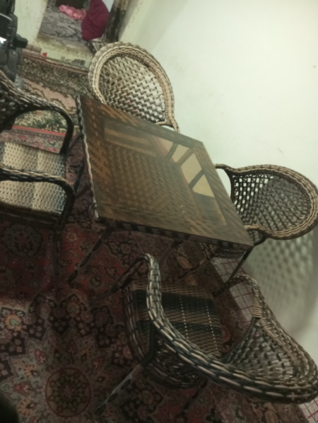Ustol ustul rattan