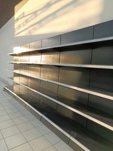 Стеллажи пристенные, торцевые, угловые для магазина