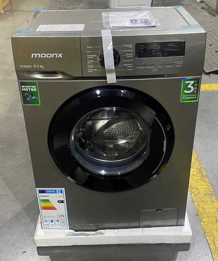 Стиральная машина Moonx sy6200 Белый/Серый