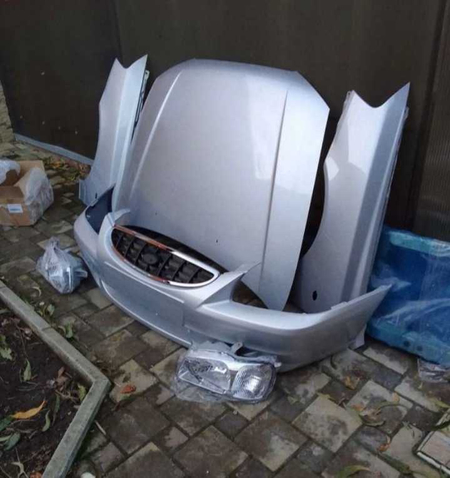 Hyundai accent рандой завадской цвет кузов детали