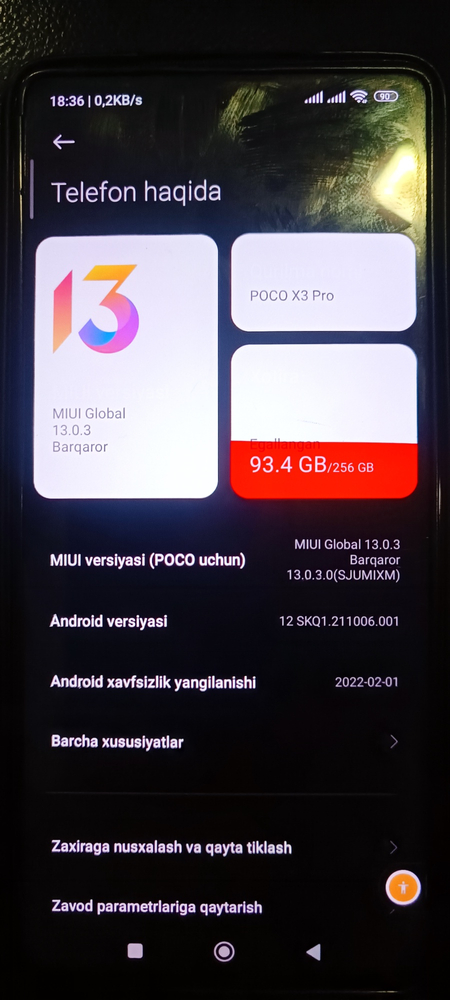 Poco x3 pro sotiladi abmen