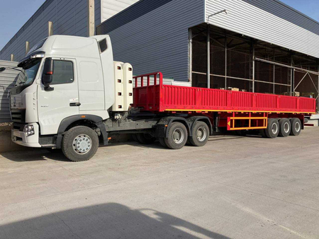 Тягач Howo A6 6x4 дизельный, рессора