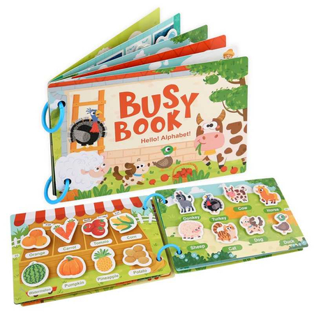 Bolajonlar uchun ajoyib BUSY BOOK kitoblari